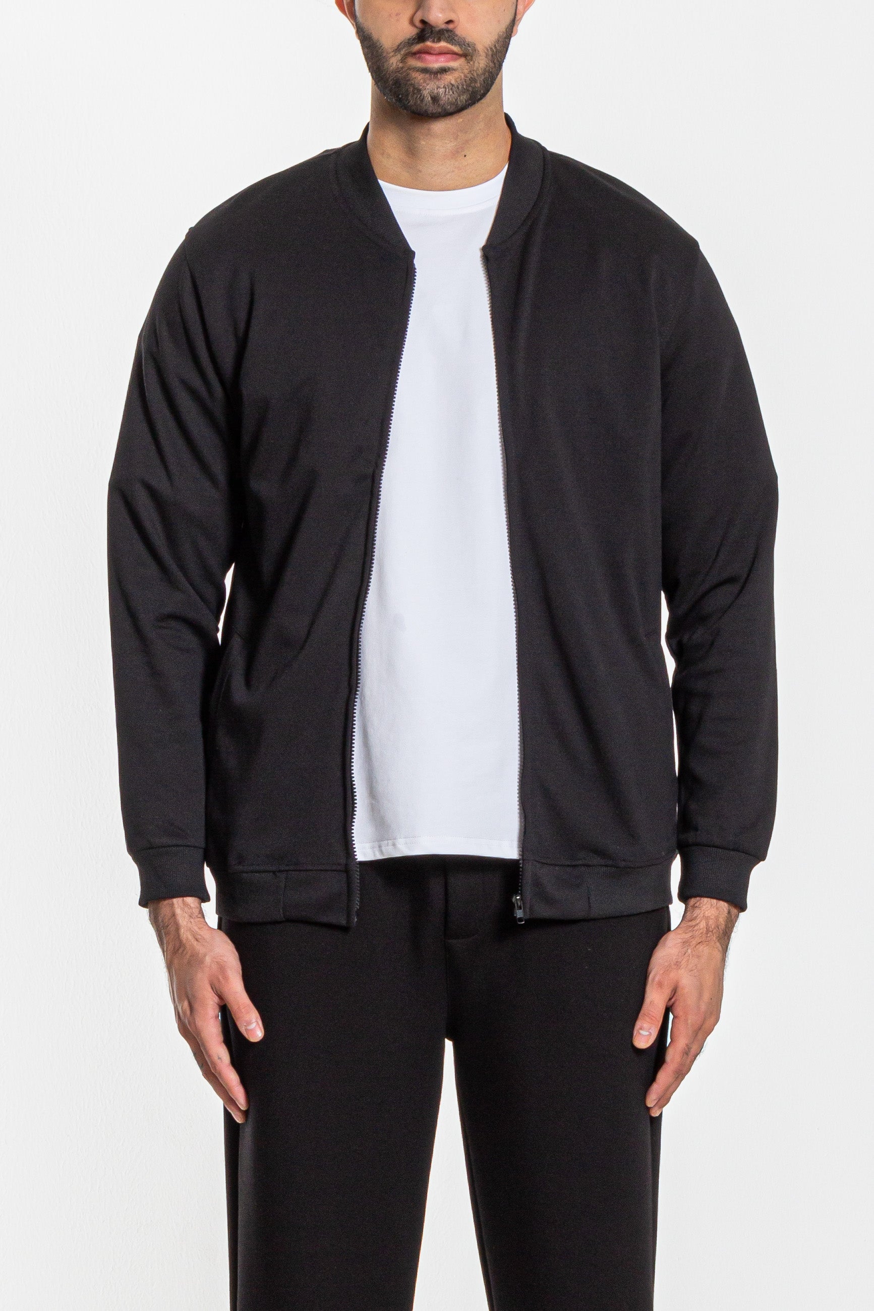 LIGHTWEIGHT KNIT BOMBER JACKET – SHAPES | UAE | Shop for the Latest ...