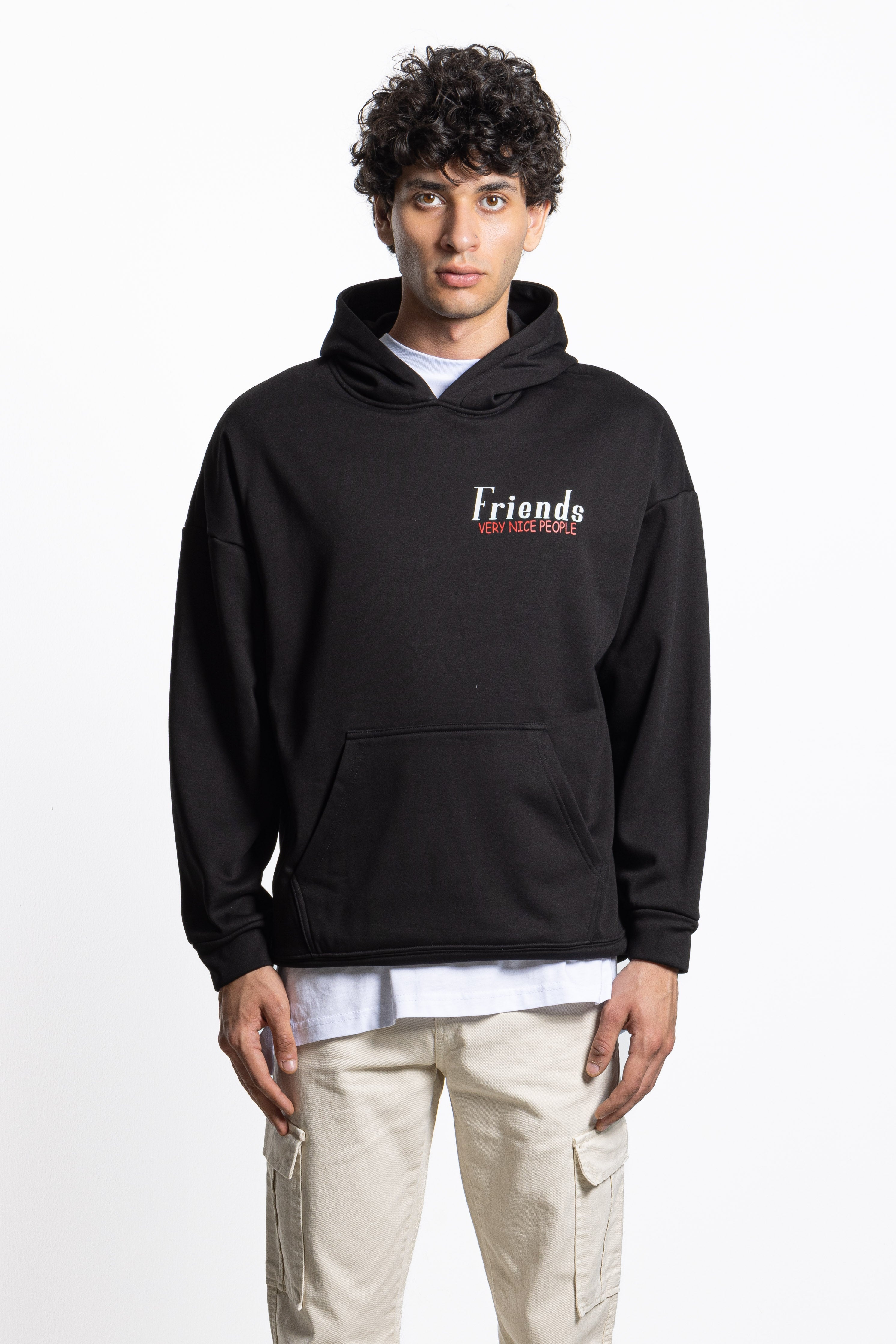 FAUX FUR CONTRAST PRINT HOODIE – SHAPES | UAE | Shop for the Latest ...